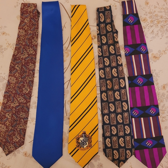 Bugatty | Accessories | Bugatti Necktie 4 Lot Of 5 Neckties | Poshmark